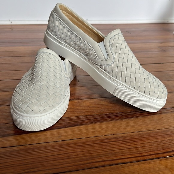 M. Gemi | Shoes | M Gemi The Cherico Bone White Leather Handwoven ...